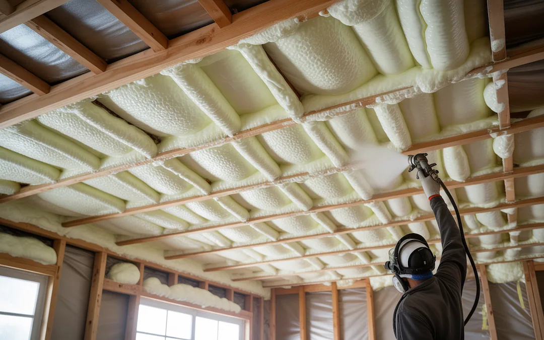 Spray On Insulation For Rafters In Garage